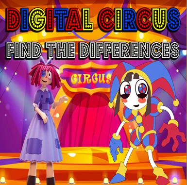 Digital Circus Find The Differences - Play Online