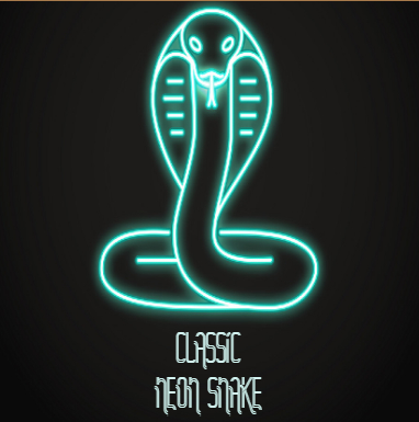 Classic Neon Snake - Play Online