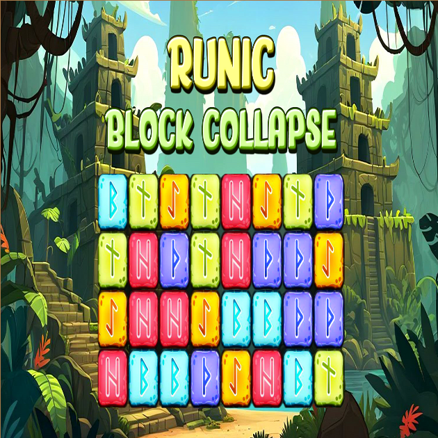 Runic Block Collapse - Play Online